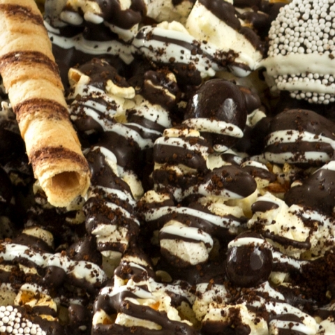 Popcorn Party Tray (Mocha) - Emma's Popcorn